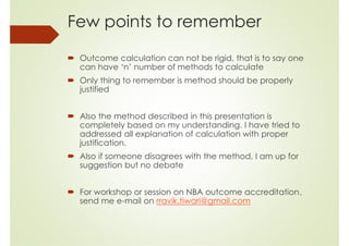 Course Outcome and Program Outcome Calculation(new method) | PDF