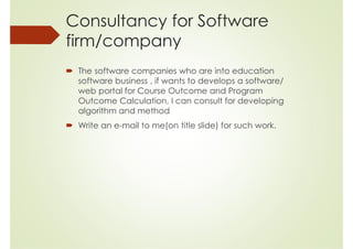 Course Outcome and Program Outcome Calculation(new method) | PDF