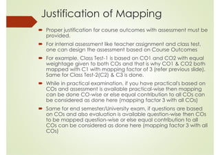 Course Outcome and Program Outcome Calculation(new method) | PDF