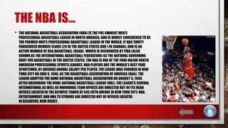 NBA´s Important Facts | PPT