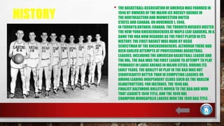 NBA´s Important Facts | PPT