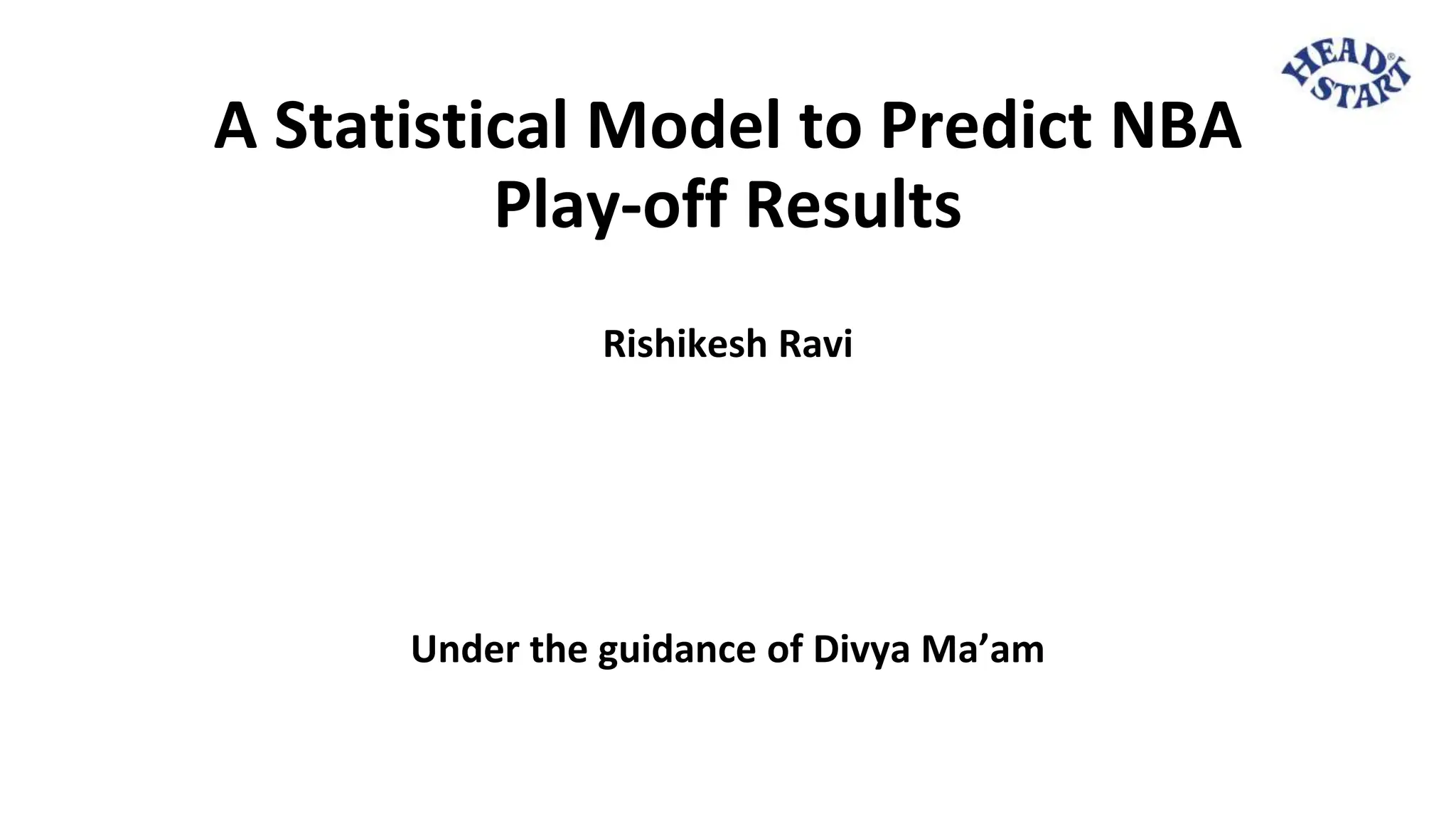NBA playoff prediction Model.pptx