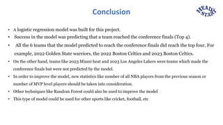 NBA playoff prediction Model.pptx