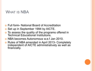 introduction to nba ppt washington accord and its nature .pptx