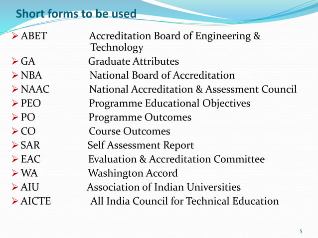 NBA preparation for Tier-II Institute according to revised SAR | PPTX | Undergraduate Education ...