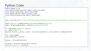 Classification using Naive Bayes Algorithm | PPTX