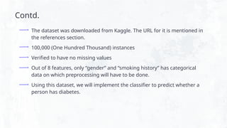 Classification using Naive Bayes Algorithm | PPTX