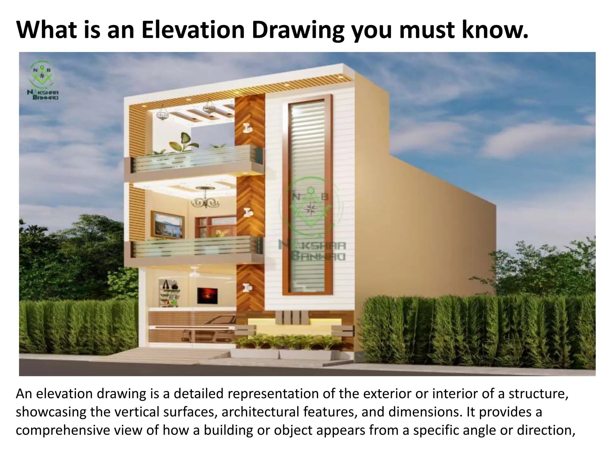 What is an Elevation Drawing you must know. | PPT