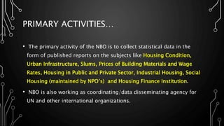 NBO - National Buildings Organization | PPTX