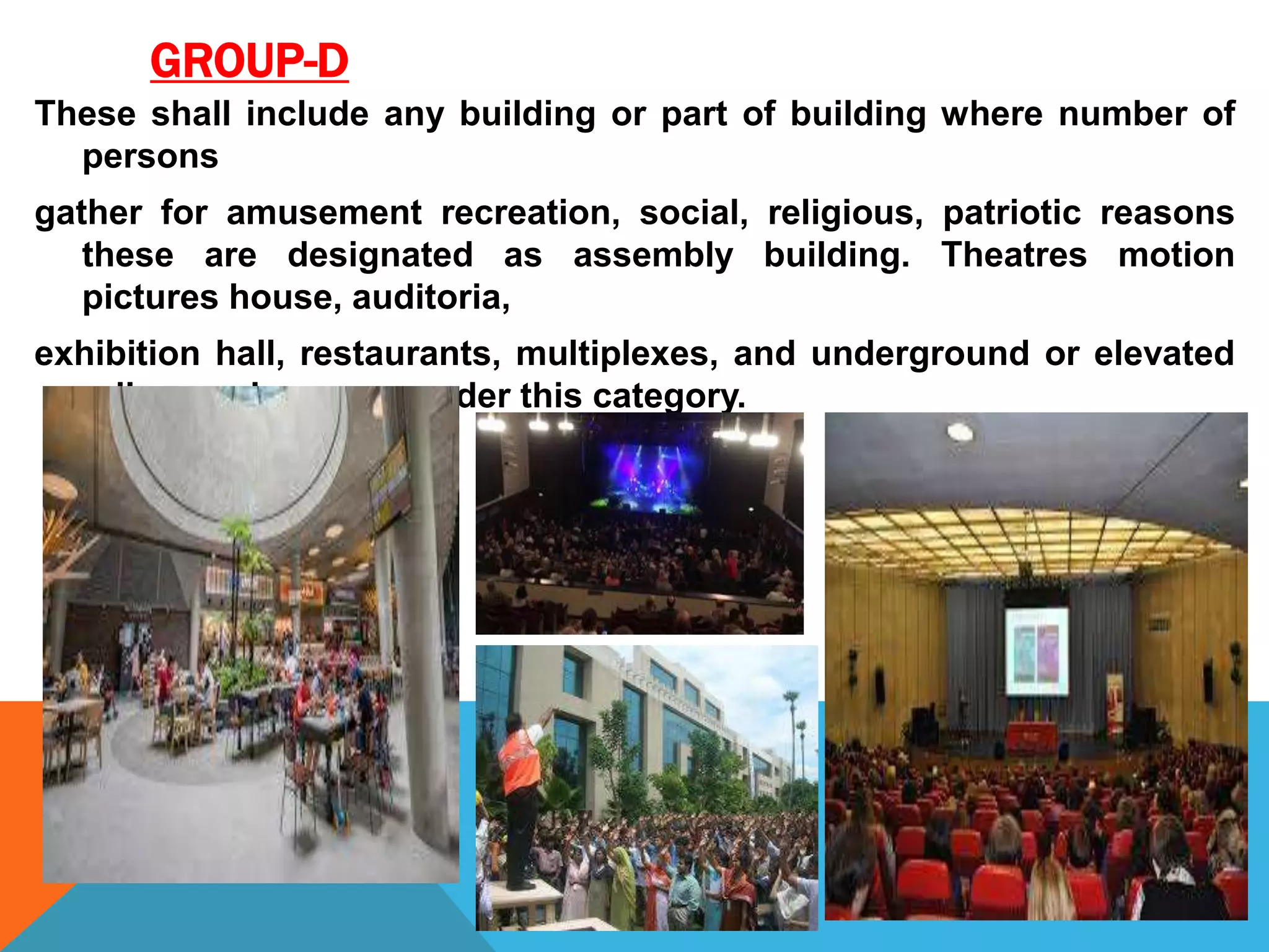 Classification of Builduing as per NBC | PPTX