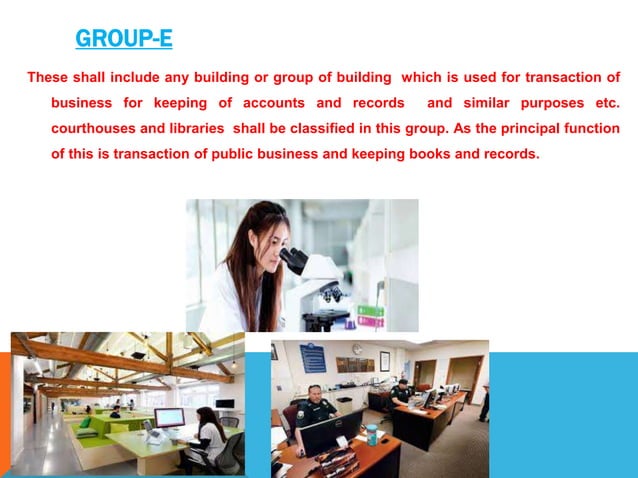 Classification of Builduing as per NBC | PPTX