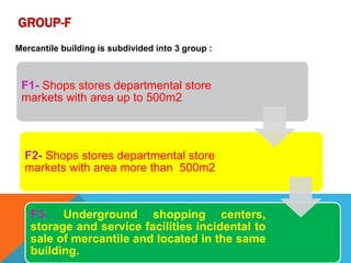 Classification of Builduing as per NBC | PPTX