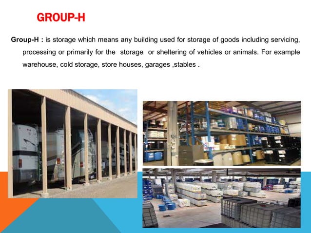 Classification of Builduing as per NBC | PPTX