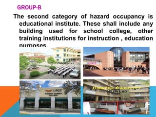 Classification of Builduing as per NBC | PPTX