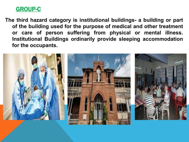 Classification of Builduing as per NBC | PPTX