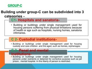 Classification of Builduing as per NBC | PPTX