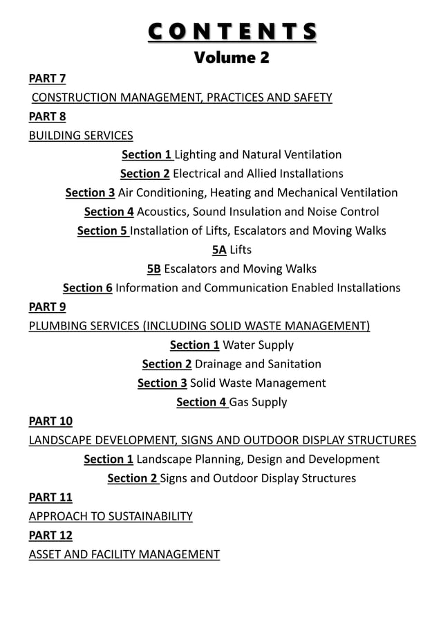 NBC summary part 1 ,2 | PPTX | Civil Engineering Industry | Industries