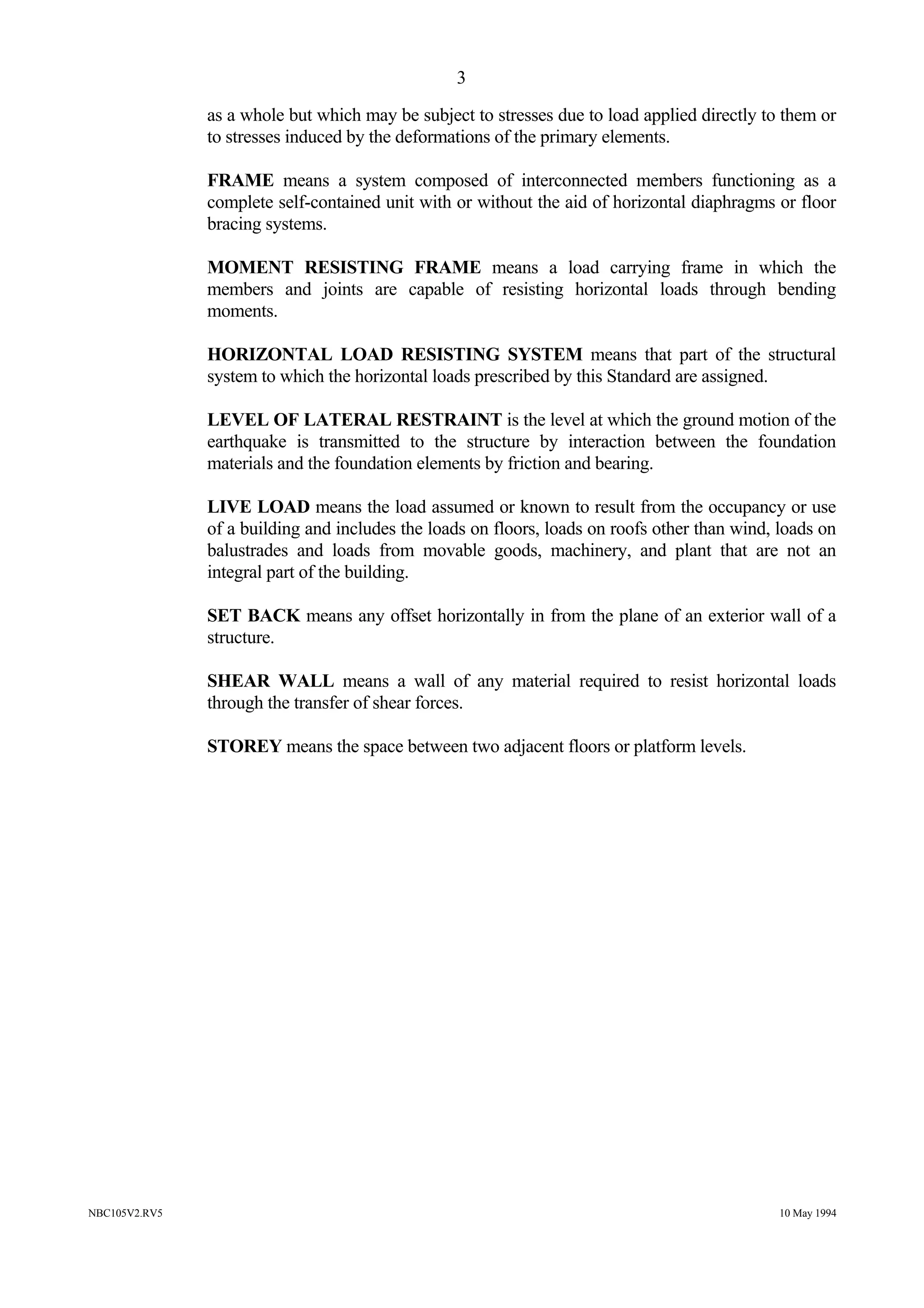 Nbc105 (seismic design of buildings) | PDF