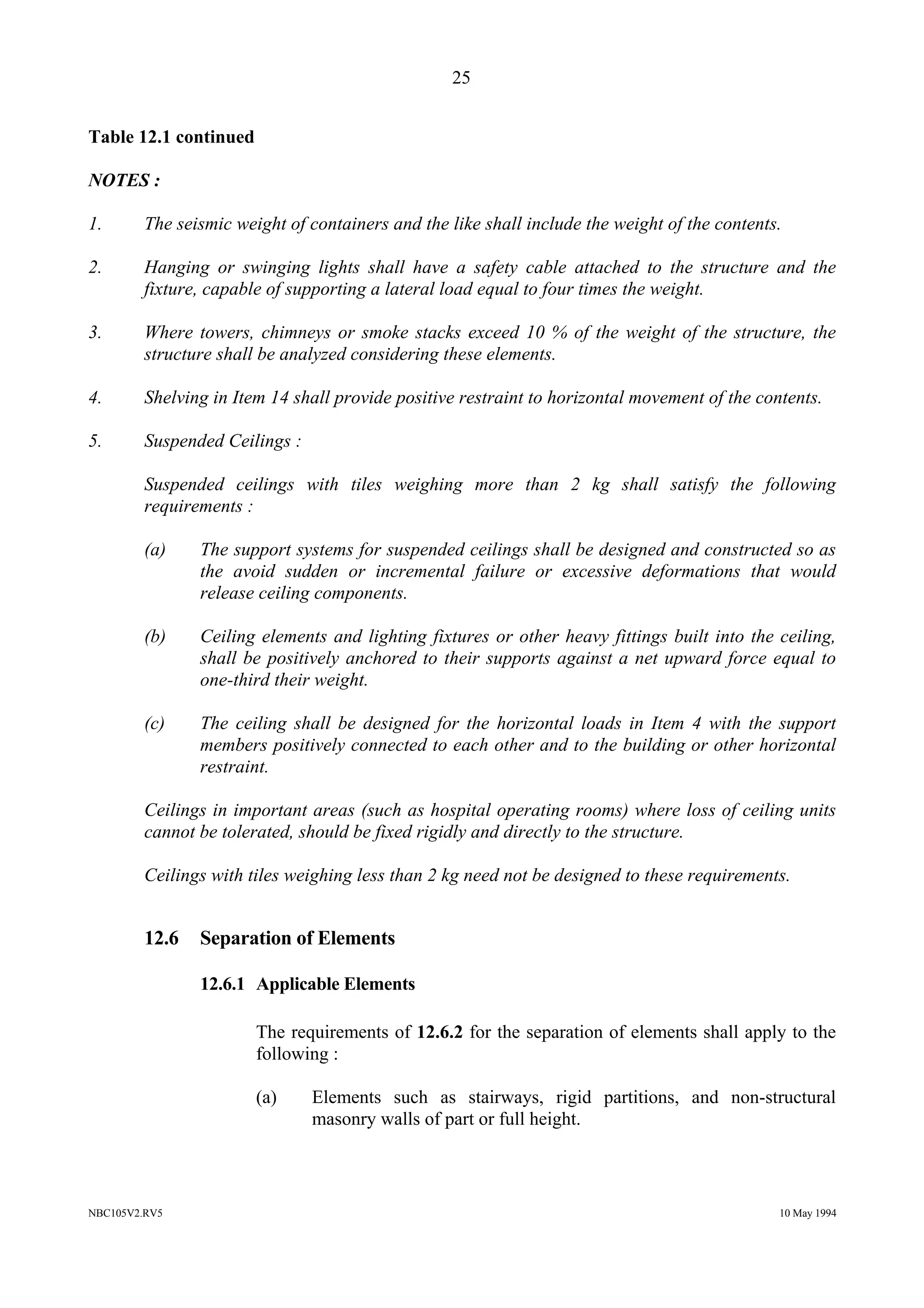 Nbc105 (seismic design of buildings) | PDF