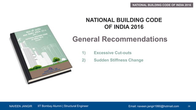 National Building Code of India (NBC) 2016 | PPTX