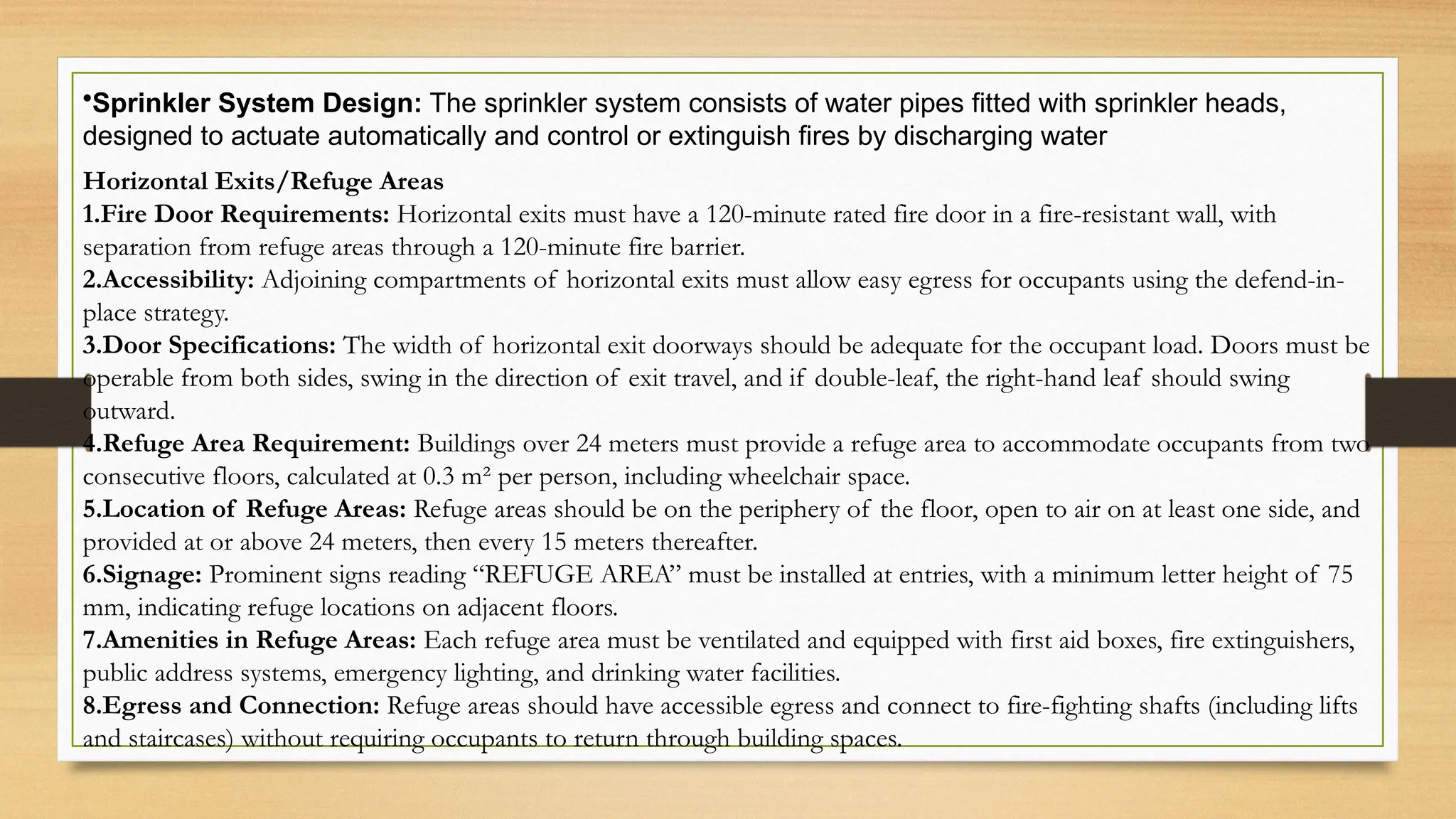 NBC NORMS FOR FIRE AND SAFETY IN ALL TYPE OF BUILDING | PPTX