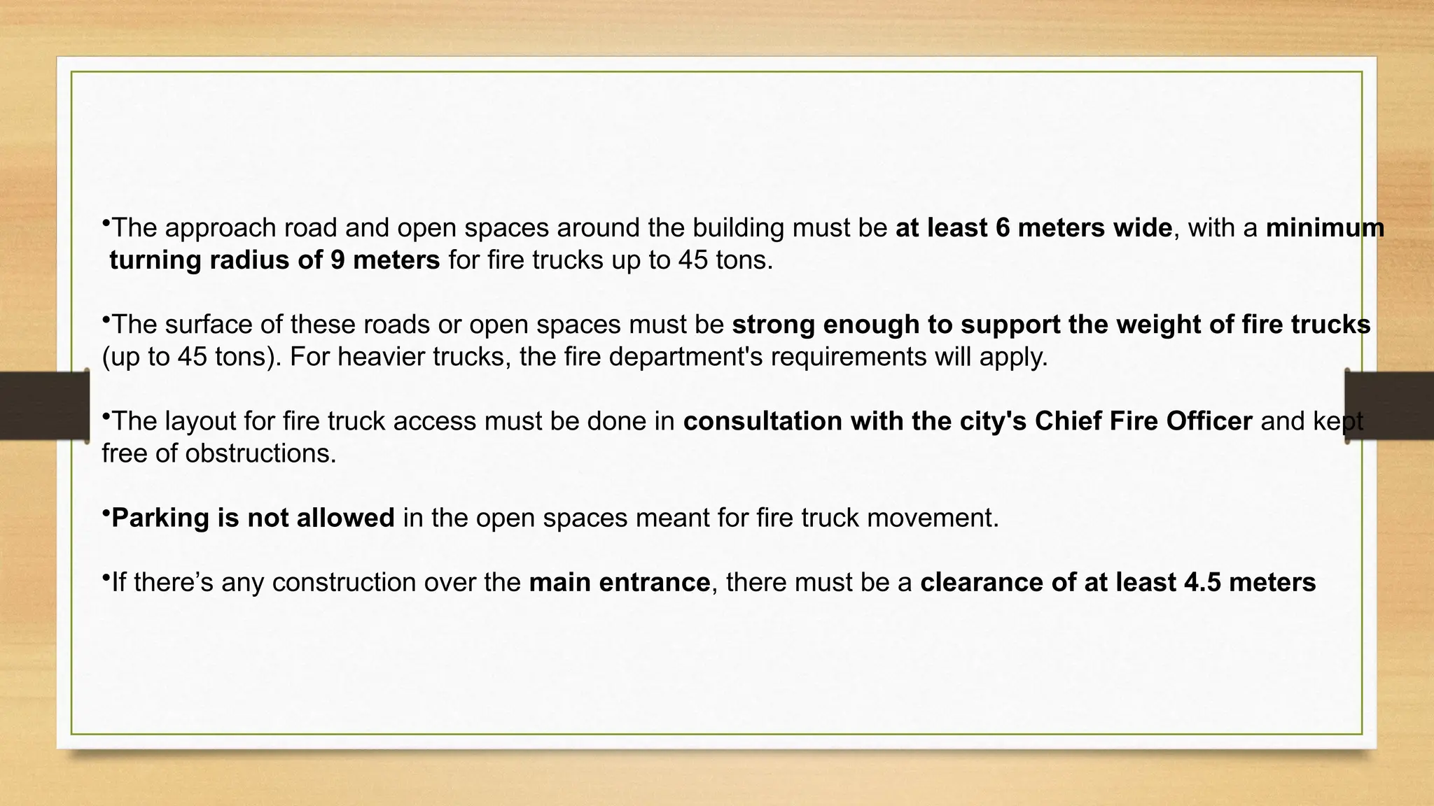 NBC NORMS FOR FIRE AND SAFETY IN ALL TYPE OF BUILDING | PPTX