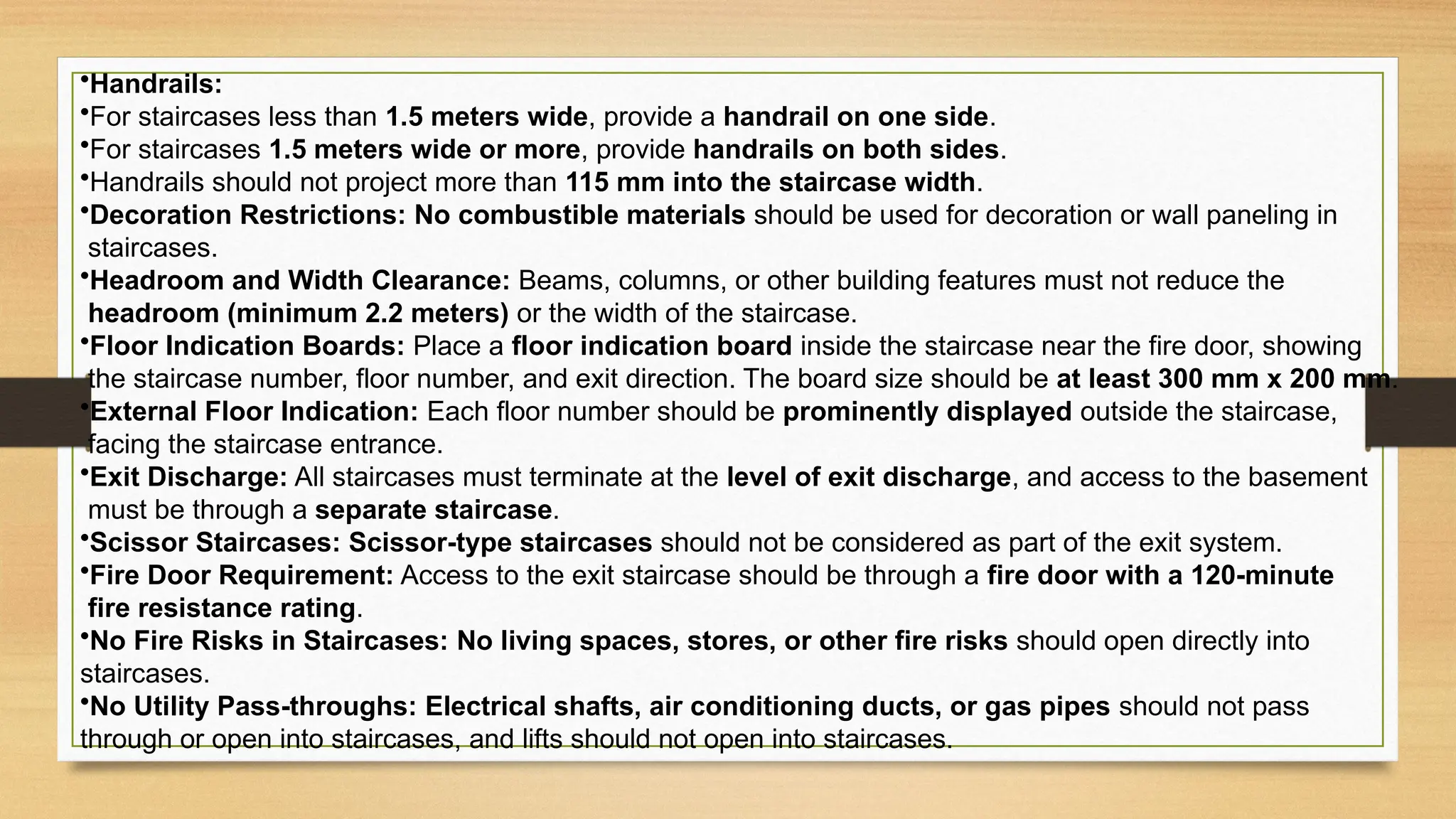 NBC NORMS FOR FIRE AND SAFETY IN ALL TYPE OF BUILDING | PPTX