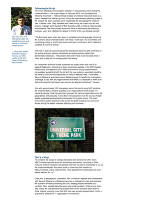 Nbc universal puts sap system security in the spotlight | PDF