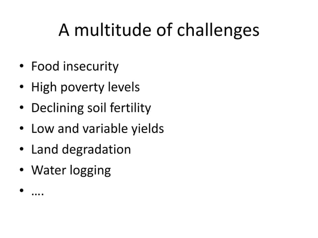 Rainwater management and system productivity | PPT