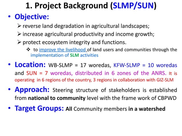 Rainwater management round table: Promising solutions from SLMP Amhara ...