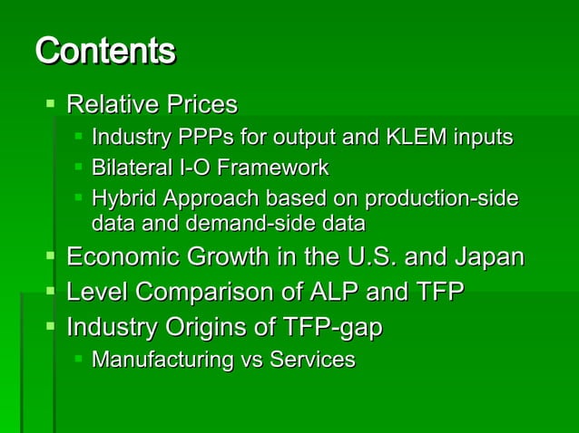 Nber Japan Project 07 0626 | PPT