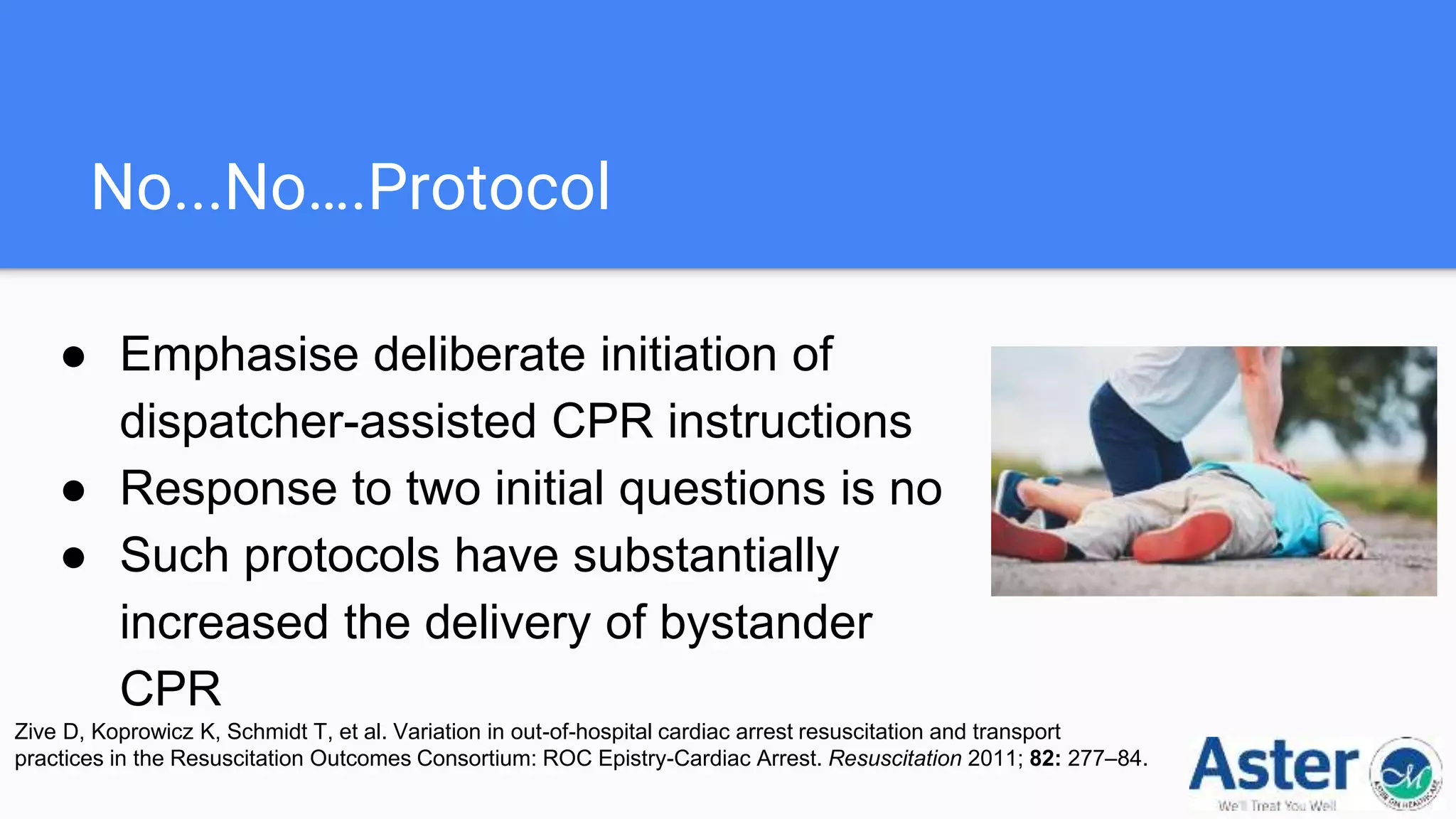 Out of hospital cardiac arrest (ohca): where we are.. ?? | PPTX