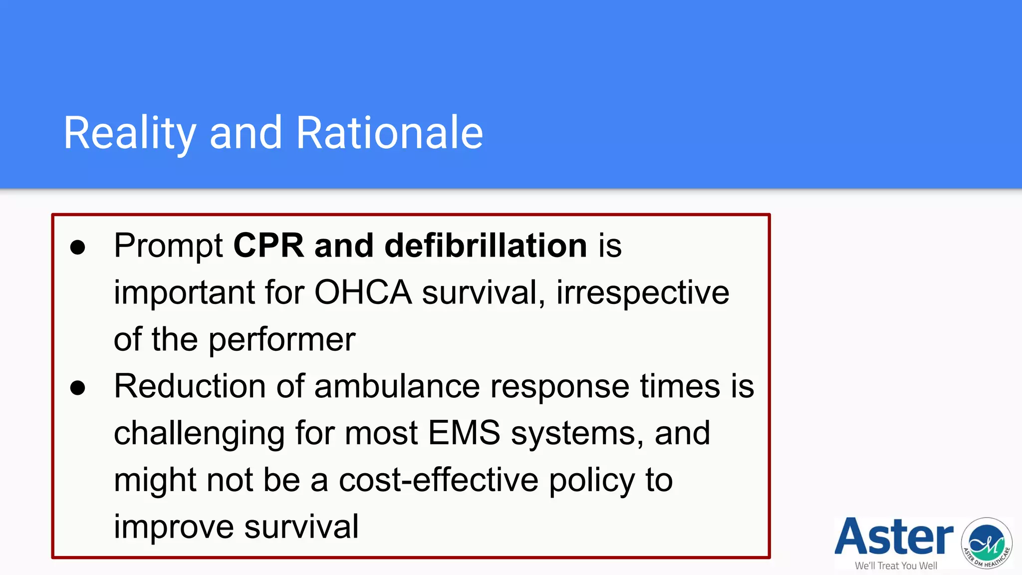 Out of hospital cardiac arrest (ohca): where we are.. ?? | PDF