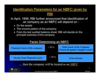 Non Banking Financial Company | PDF