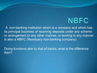 Nbfc | PPTX