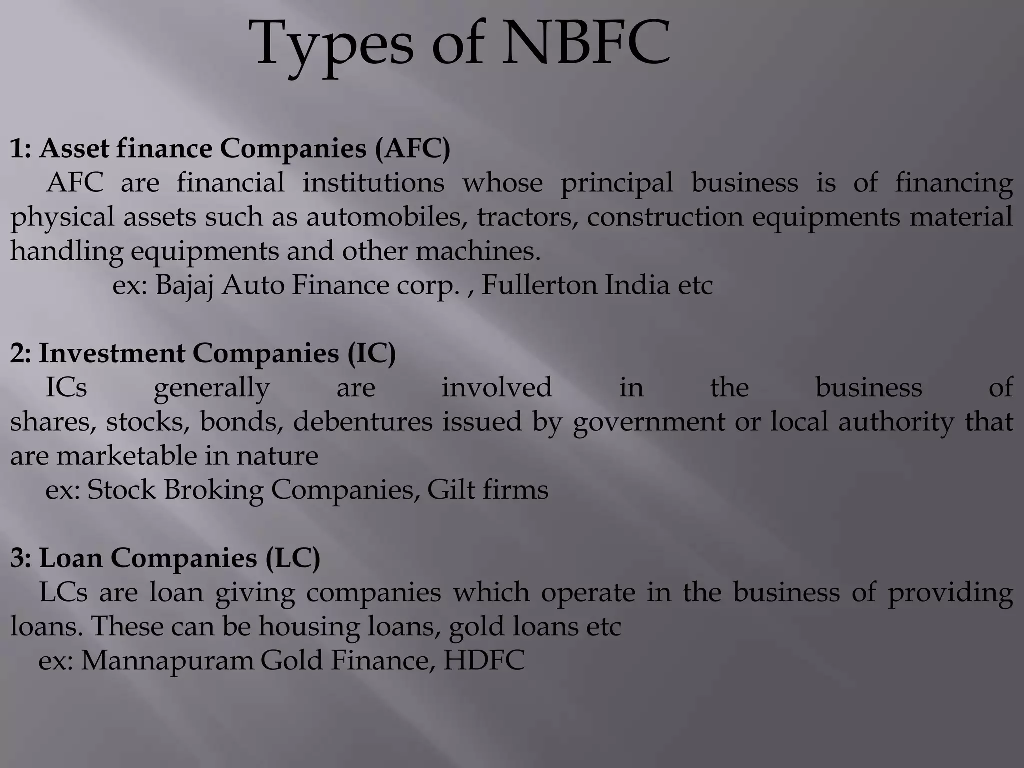 Nbfc | PPT