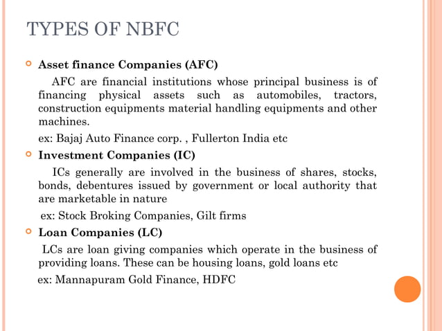 Nbfc by ashok srikrishna | PPT