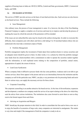 Non-Banking Financial Companies & MICROFINANCE Unite Wise | PDF