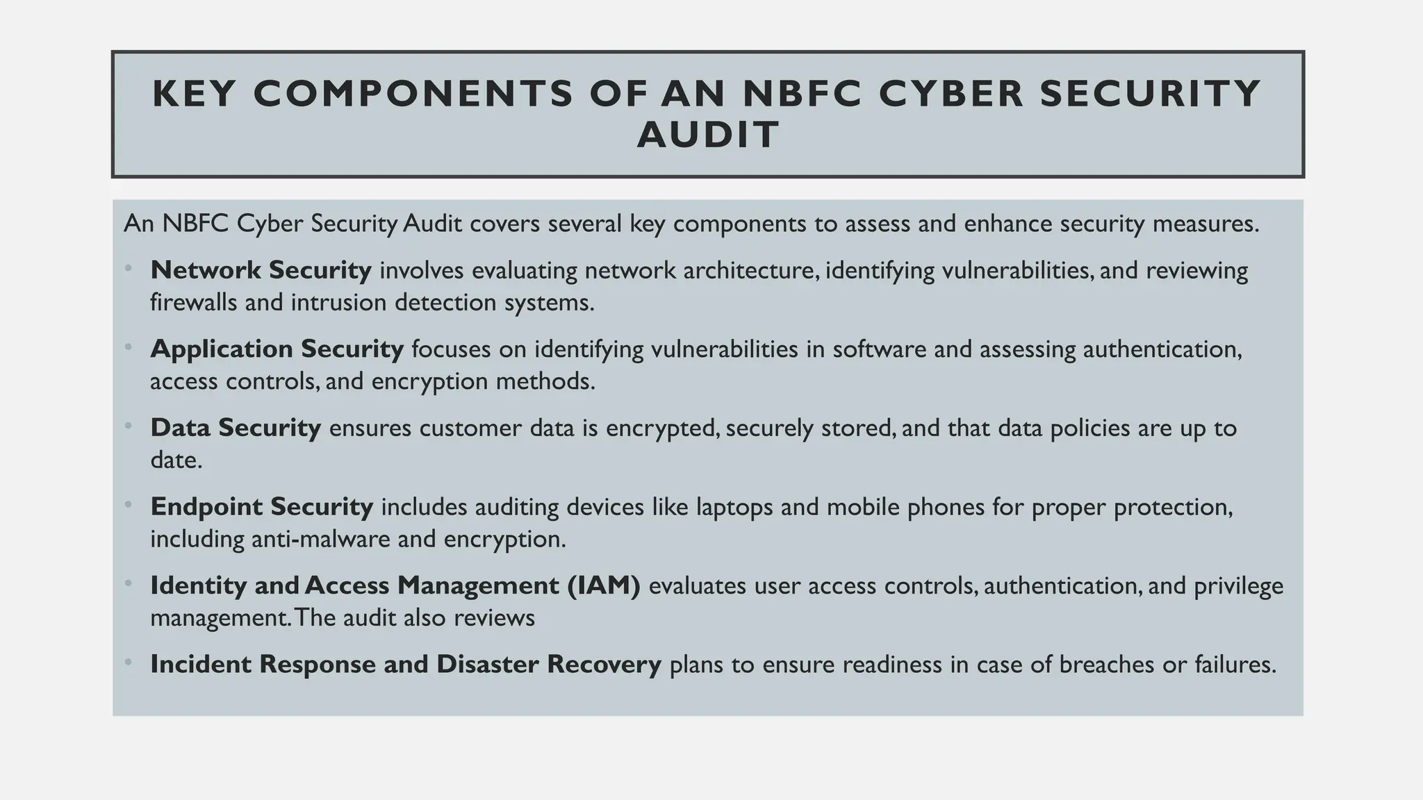 NBFC Cyber Security Audit - What You Need to Know | PPTX