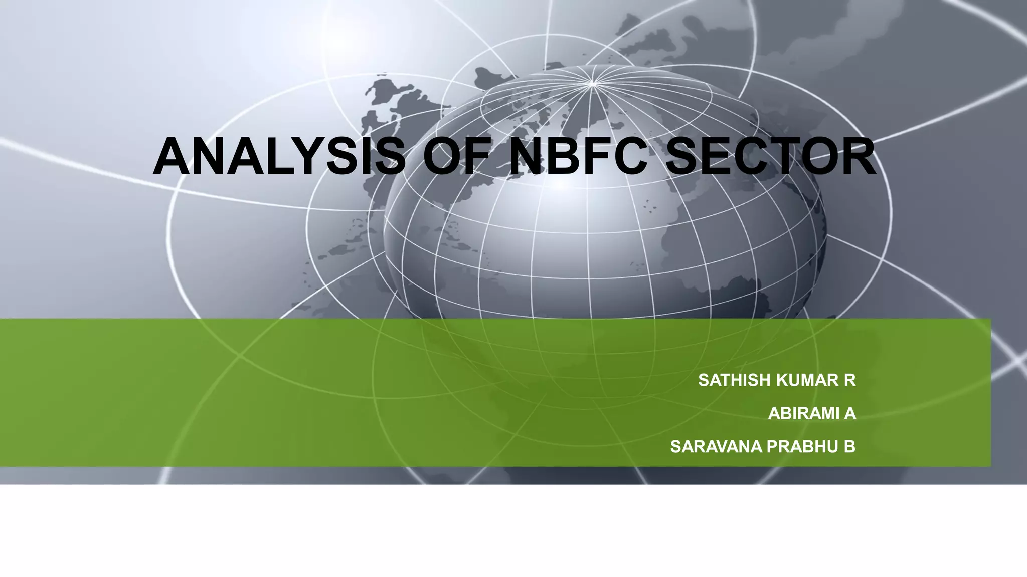 Nbfc industry analysis | PPT