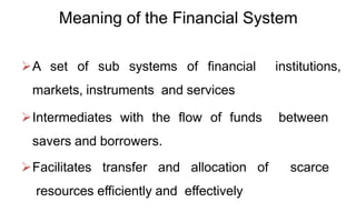 FINANCIAL SYSTEM- FORMAL AND INFORMAL - AND INTRODUCTION TO NBFC | PPTX