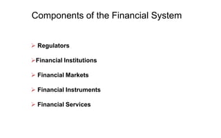FINANCIAL SYSTEM- FORMAL AND INFORMAL - AND INTRODUCTION TO NBFC | PPTX