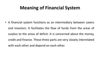 FINANCIAL SYSTEM- FORMAL AND INFORMAL - AND INTRODUCTION TO NBFC | PPTX