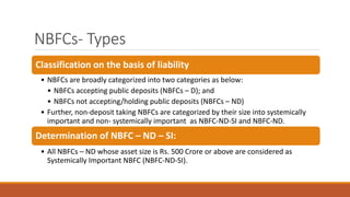 Nbfc introduction and compliances | PPT