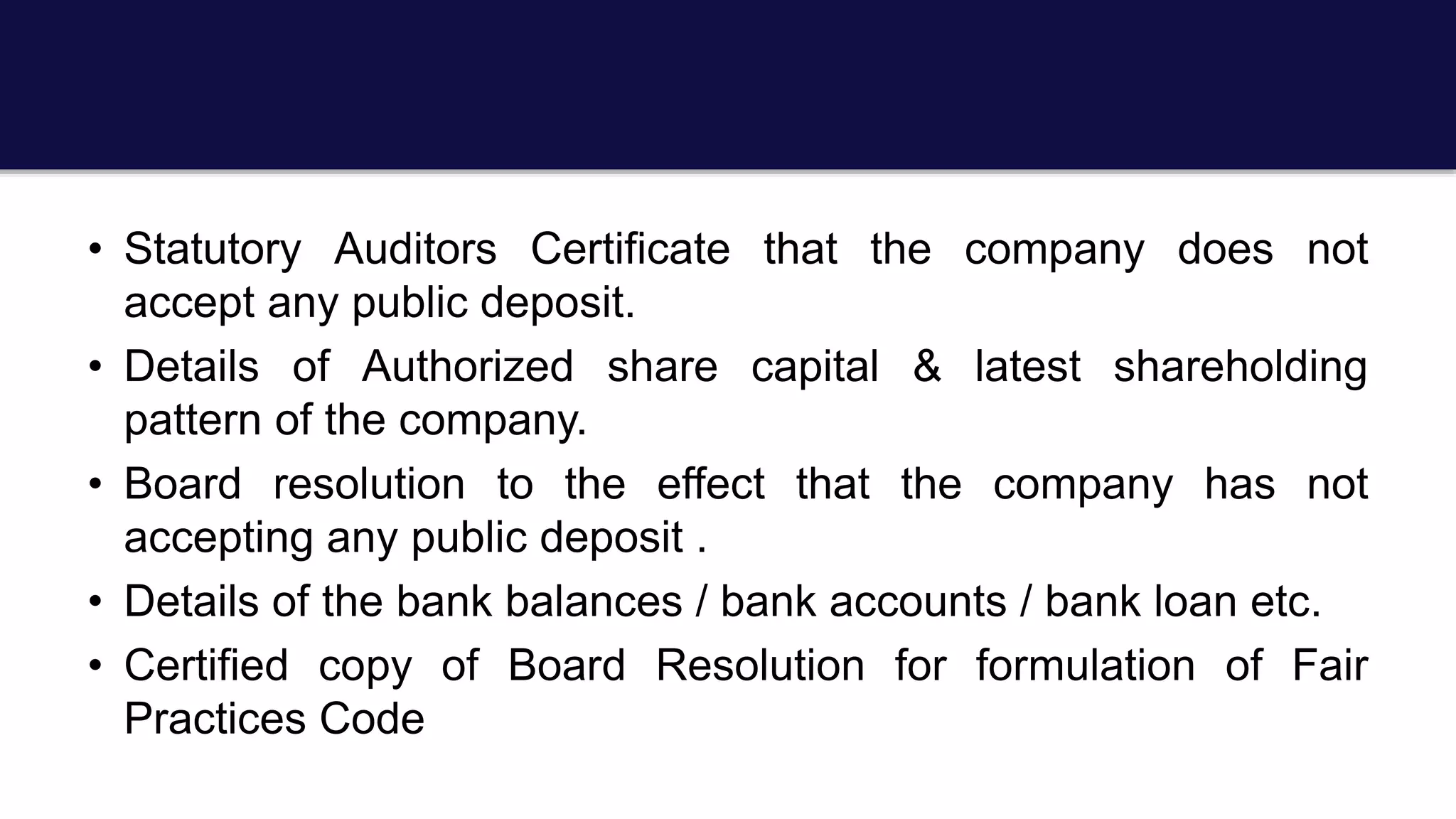 History of Non-Banking Financial Companies Classification of Non ...