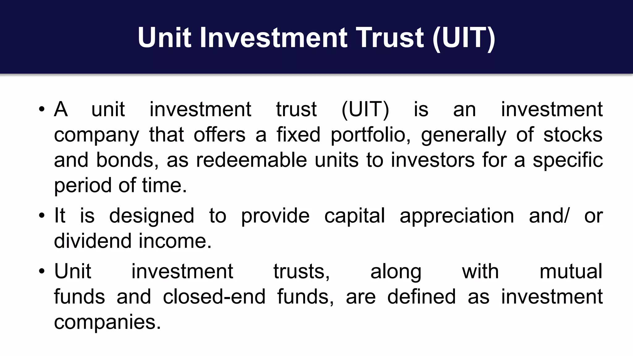 History of Non-Banking Financial Companies Classification of Non ...