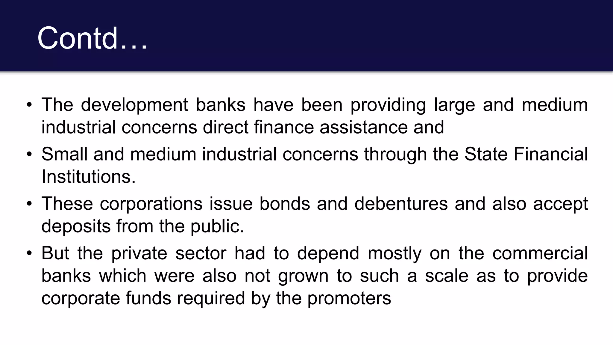 History of Non-Banking Financial Companies Classification of Non ...