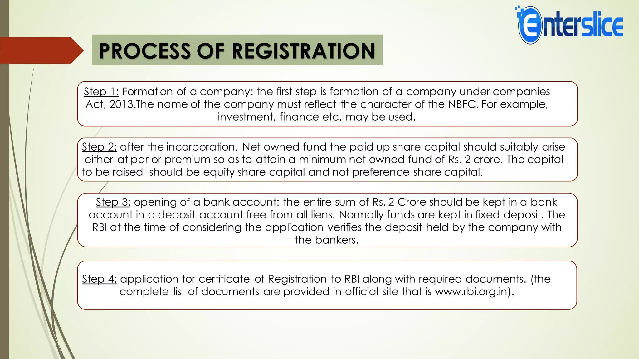 NBFC Registration,NBFC License,NBFC License procedure | PDF