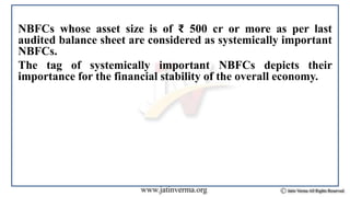 Non-Banking Financial Corporation (NBFC) | PPTX