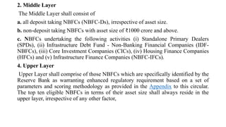 NBFcs in finance specialization in MBA 3rd semester students | PPT